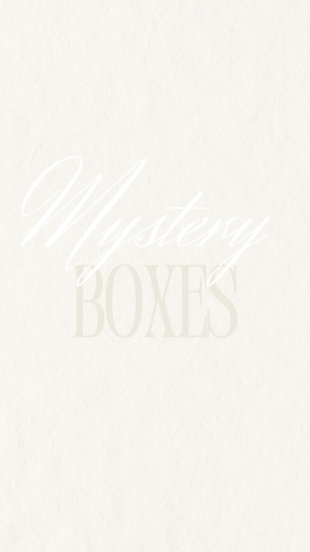 £20 MYSTERY BOX – The Label by Cezara